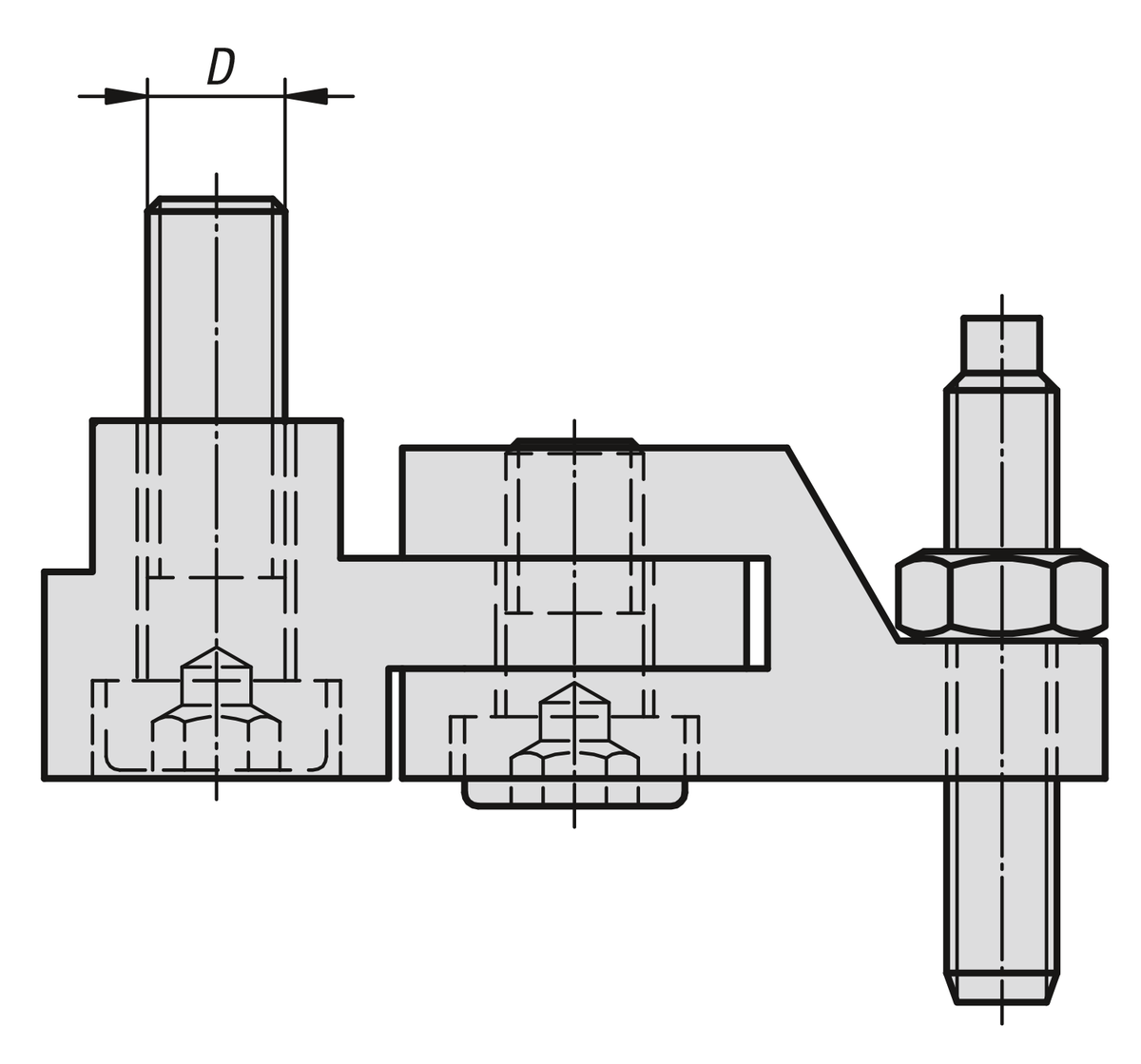 Butée Réglable Dessin Technique Zqfr